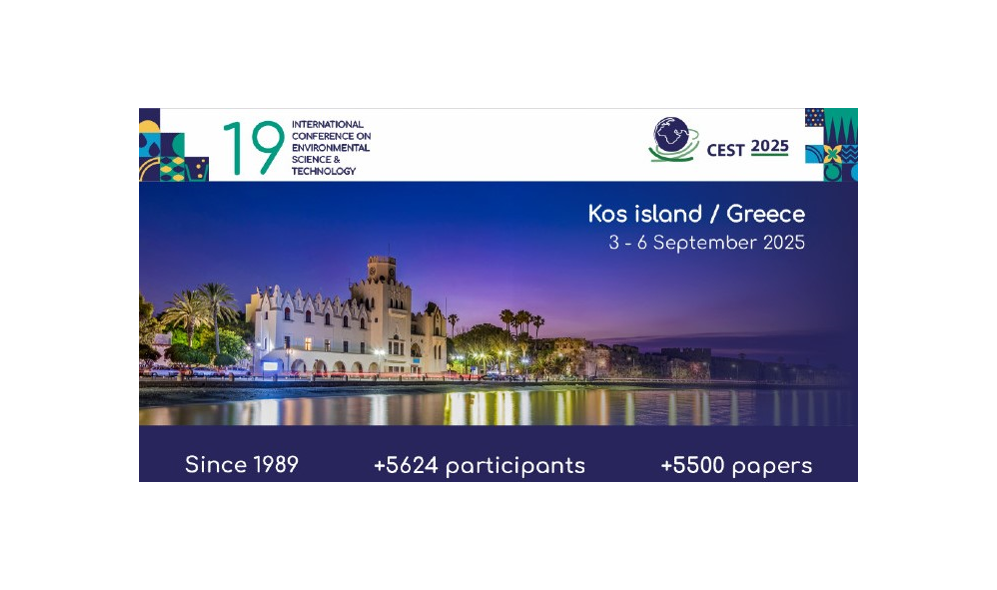 Participation in the CEST 2025, Kos, Greece, 3-6 September 2025 - Elkeme